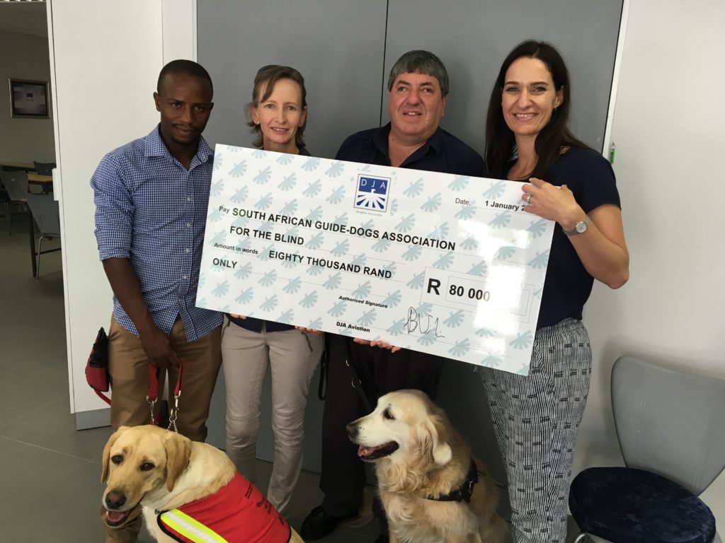 Guide Dogs Association of South Africa – DJA Aviation